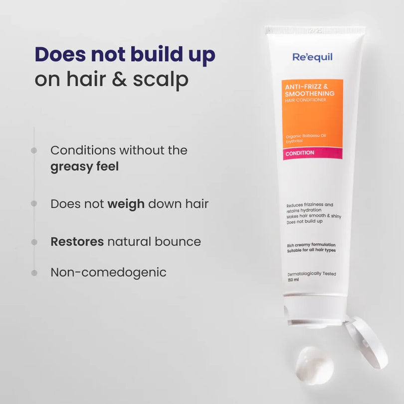 Buy Babassu Anti-Frizz & Smoothening Hair Conditioner – Re'equil