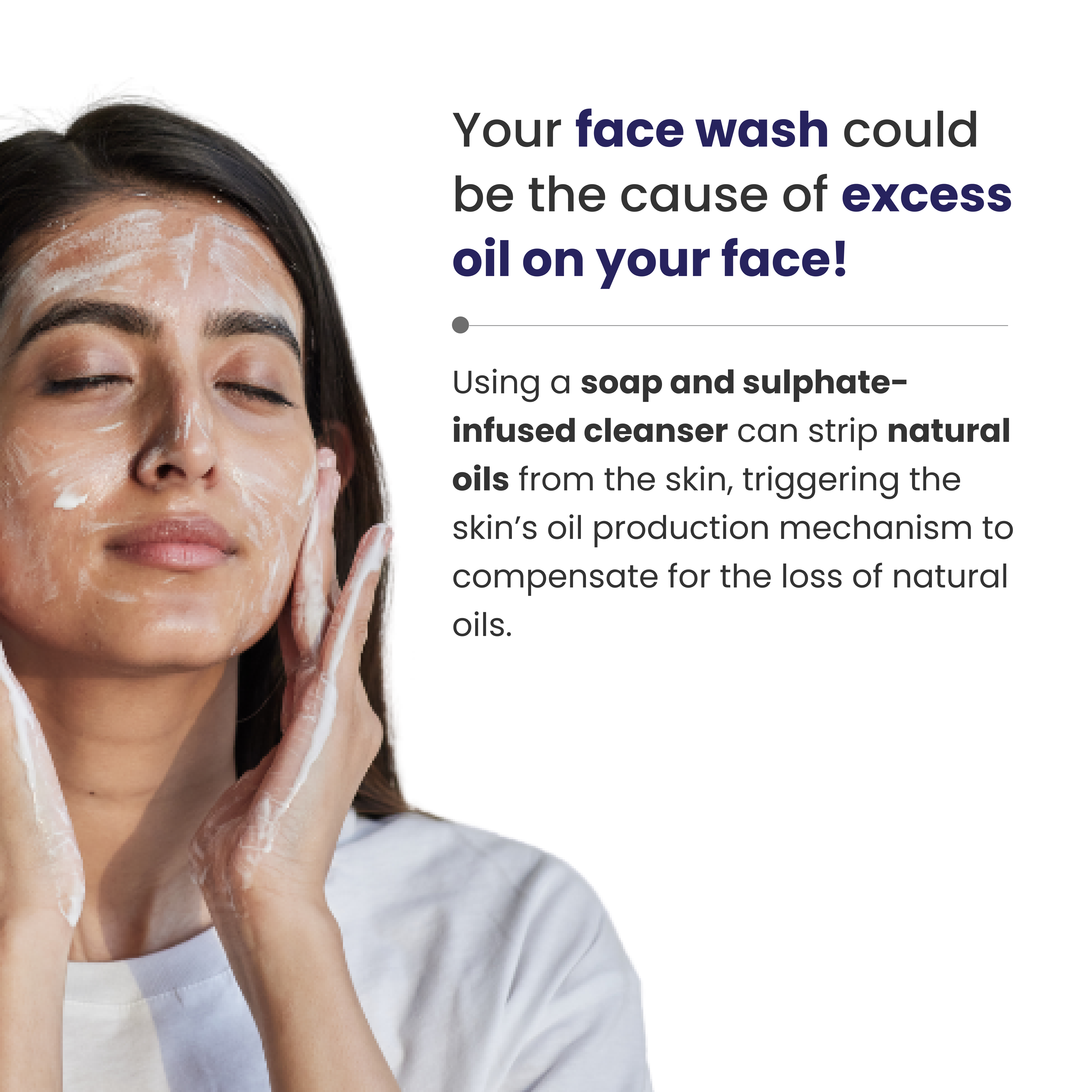 Buy Oil Control & Anti Acne Face Wash Online - Re'equil