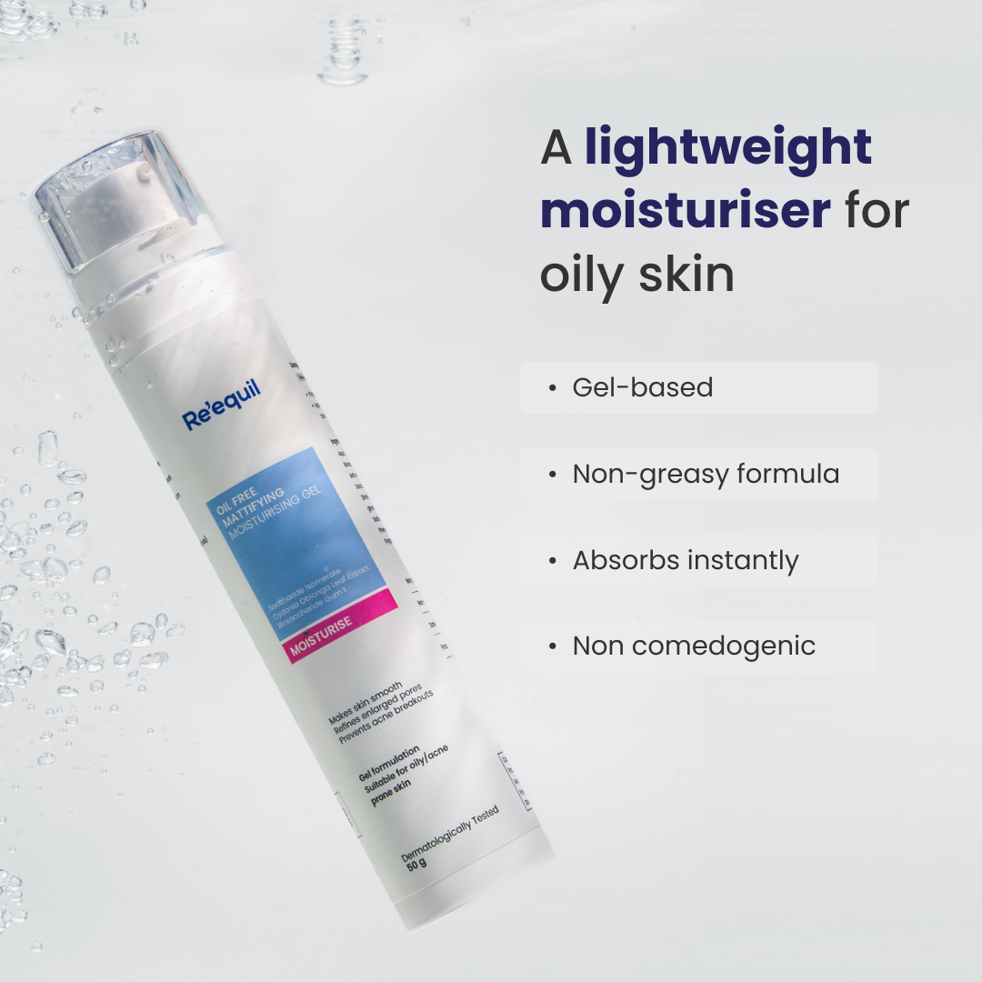 Re'equil Oil Free Mattifying Moisturiser