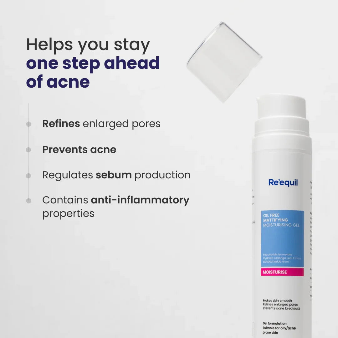 Re'equil Oil Free Mattifying Moisturiser