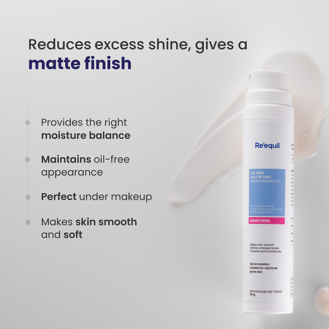 Re'equil Oil Free Mattifying Moisturiser