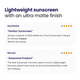 Buy Ultra Matte Dry Touch Sunscreen Gel SPF 50 PA++++ – Re'equil