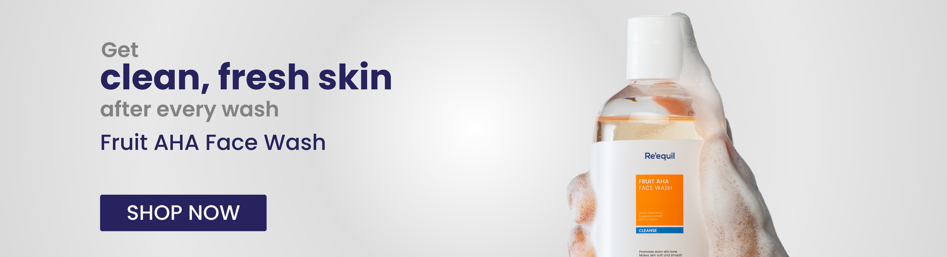 Face Cleansers for Acne and Pigmentation Skin by Re'equil