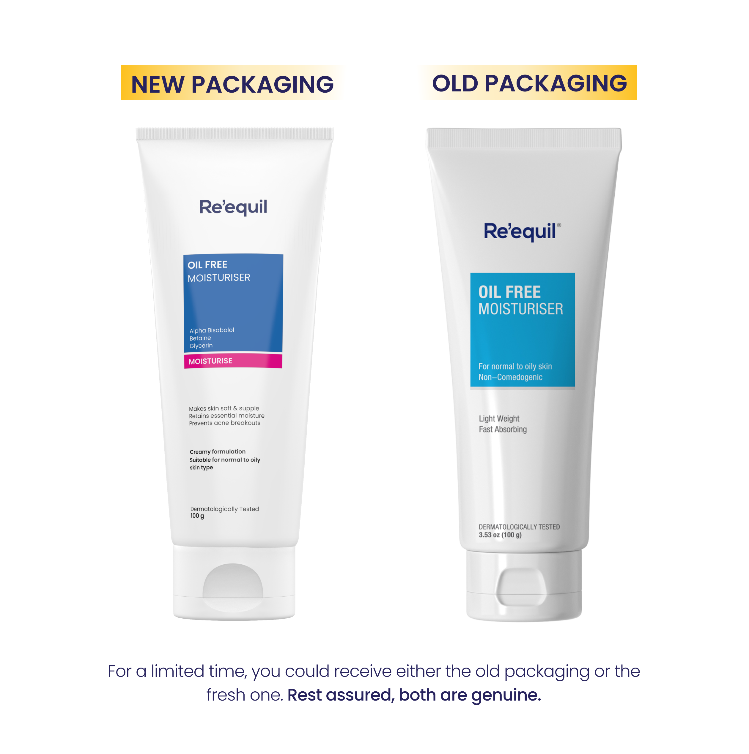 Oil Free Moisturiser – Re'equil